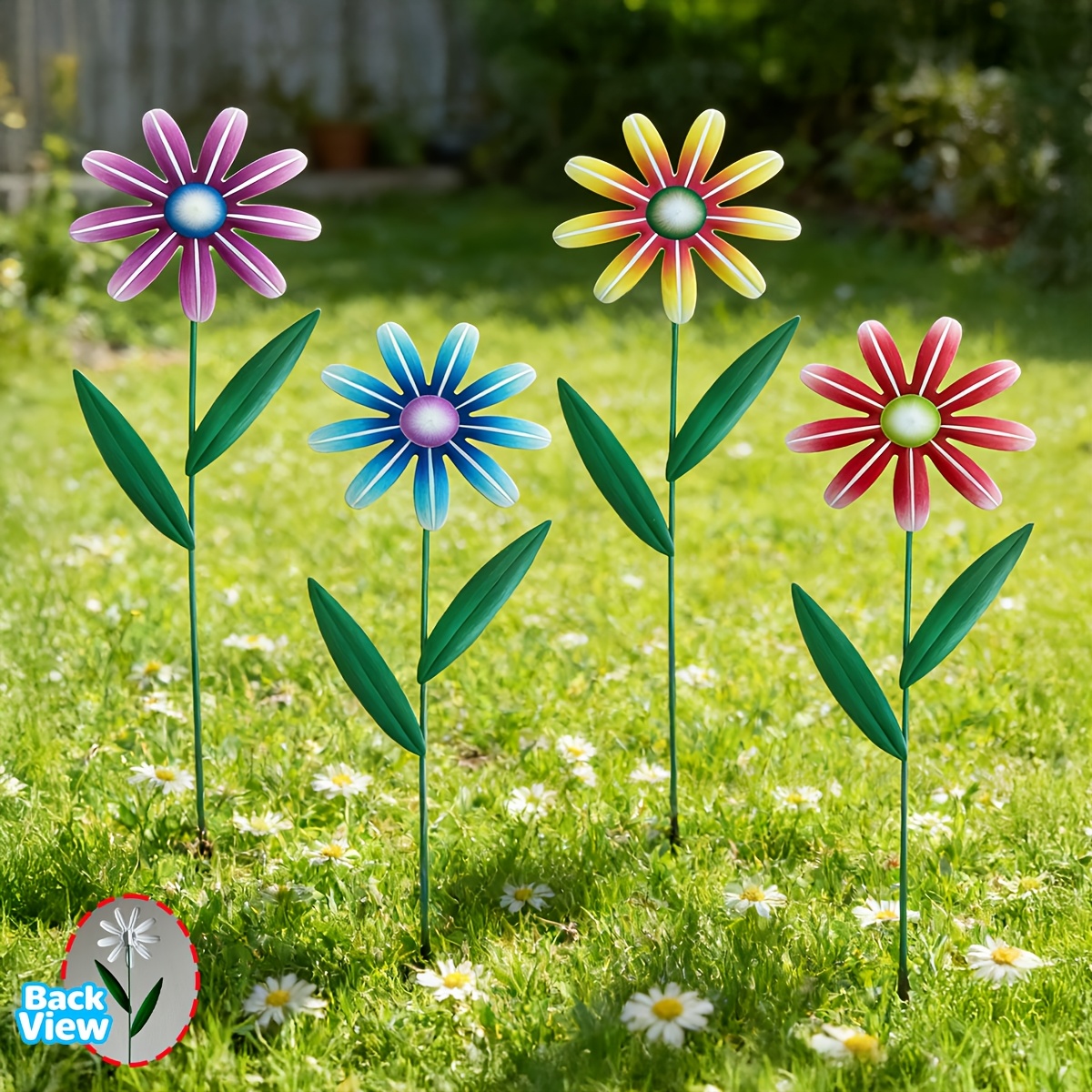 outdoor and garden decor sold on Temu United States