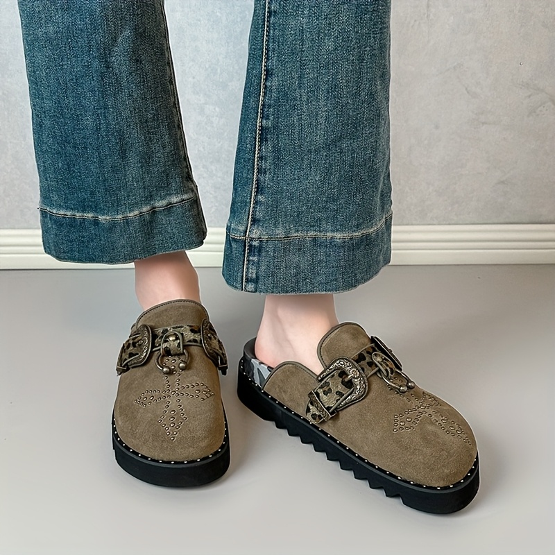 mule slip on shoes - Kyrgyzstan