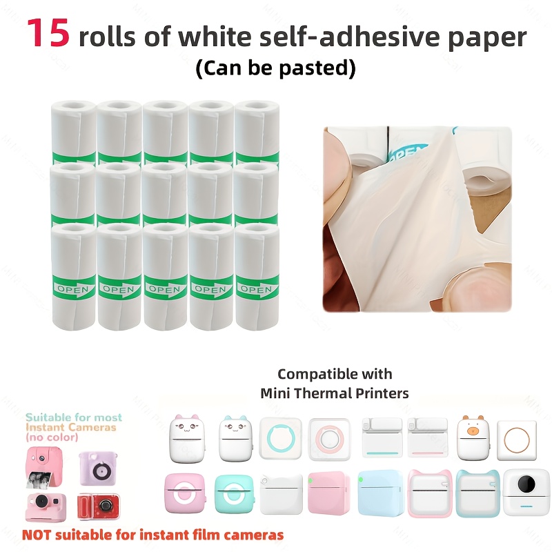 thermal paper roll sold on Temu United States