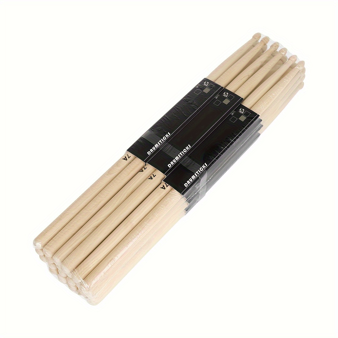 7a Maple Drum Sticks Uncharged Drumsticks Percussion - Temu