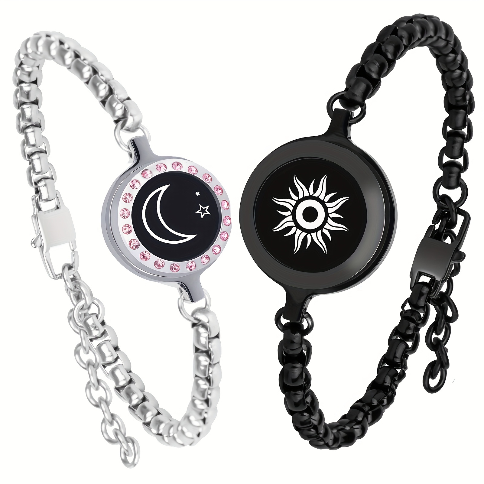 long distance bracelets sold on Temu United States