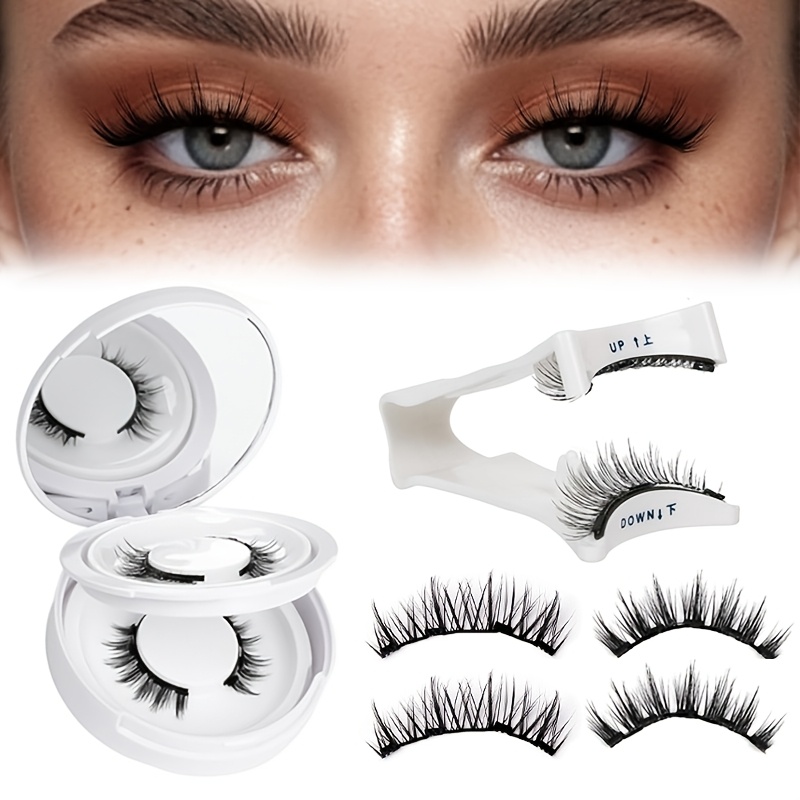 magnetic eyelashes sold on Temu United States