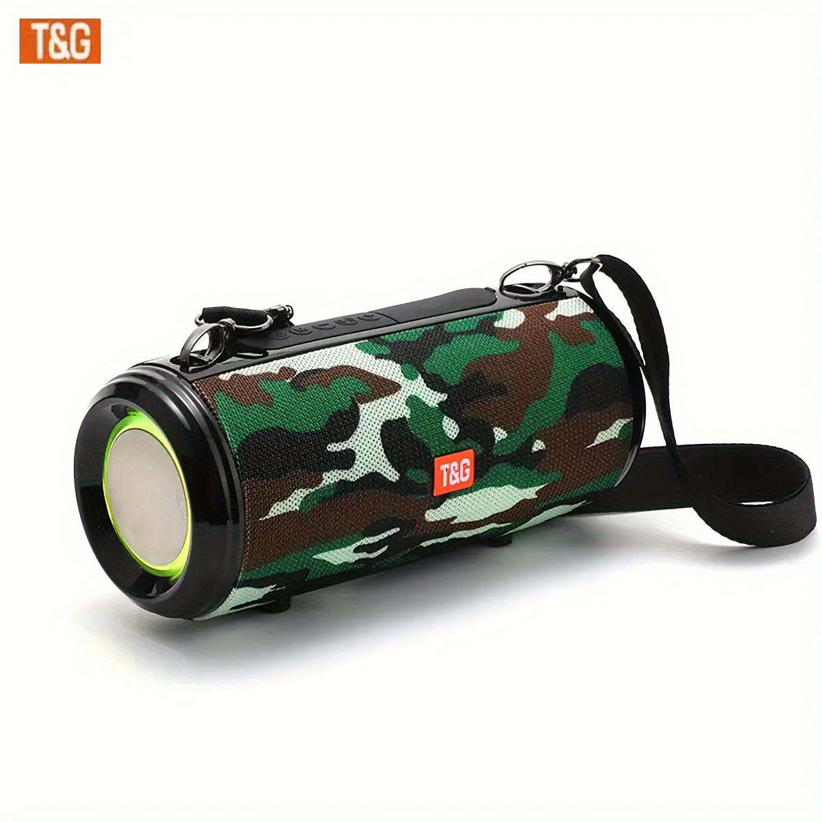 Tg 537 Portable Outdoor Wireless Bass Speaker Charging Cable - Temu ...