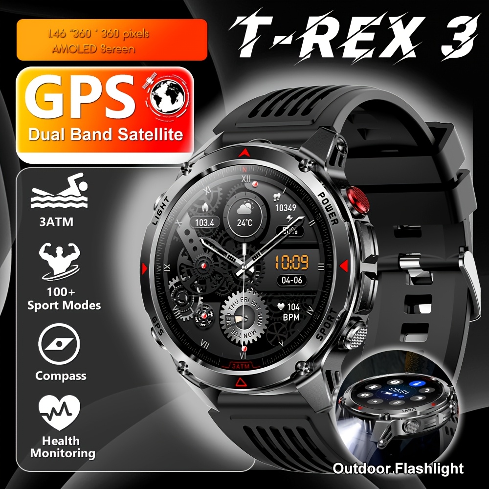 gps smart watch sold on Temu United States
