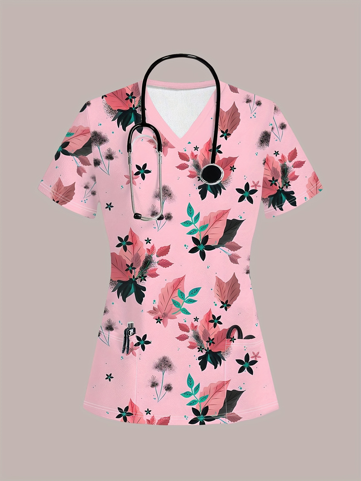 scrubs uniforms sold on Temu United States