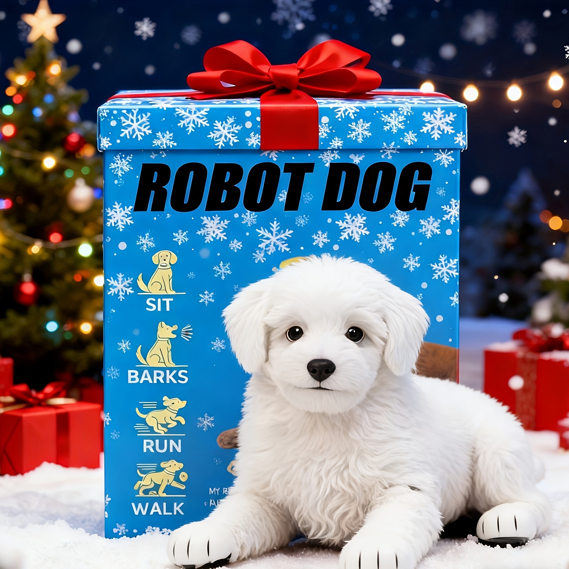 robot dogs sold on Temu United States
