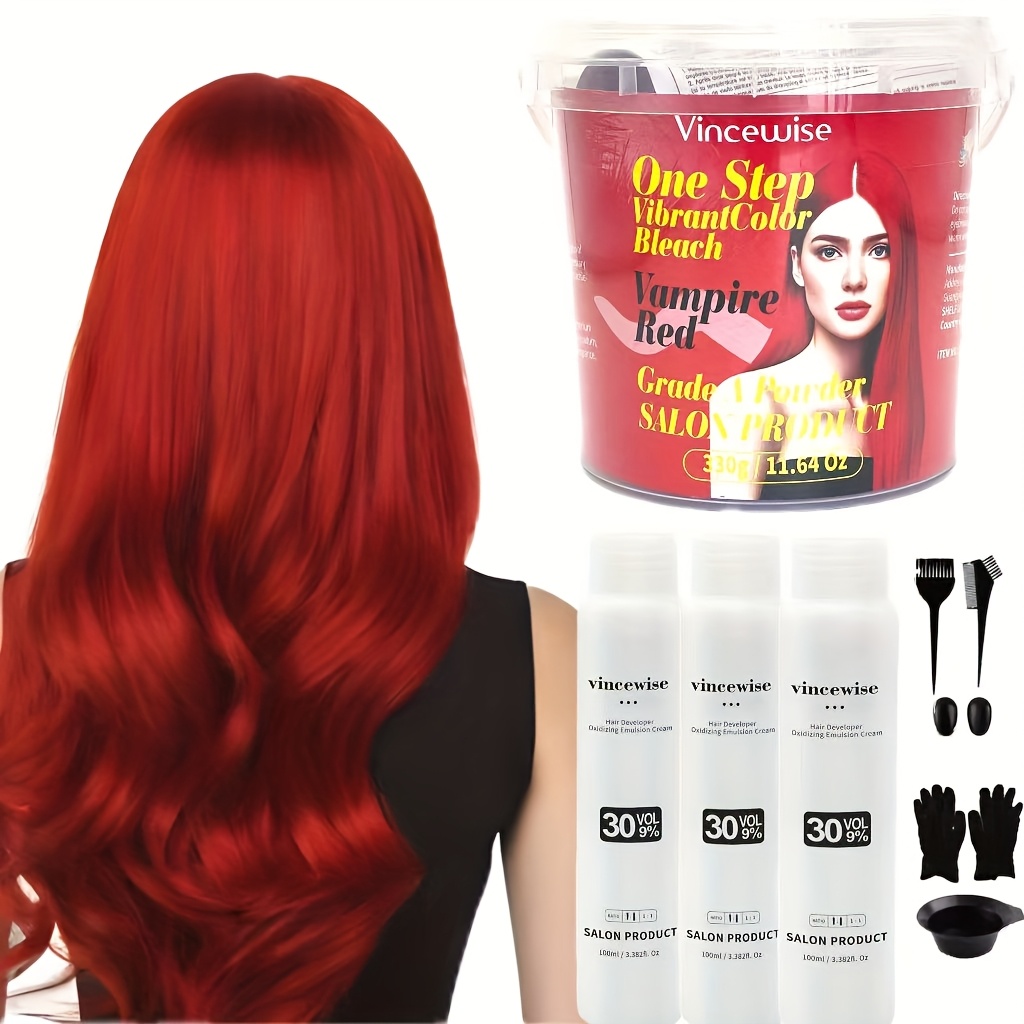 Wilde Rote Haarfarbe