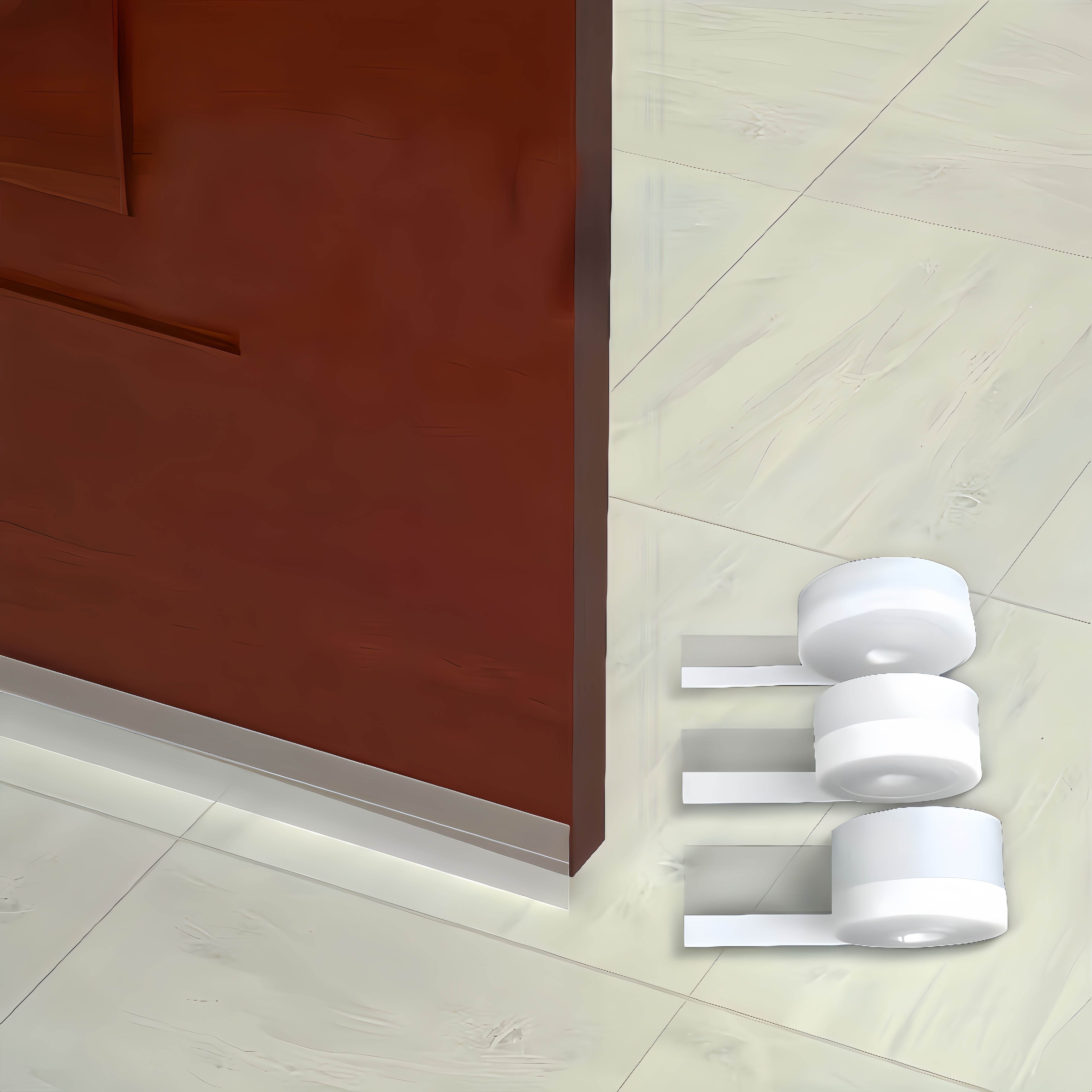 water stopper strip for bathroom door shower water dam barrier for ...