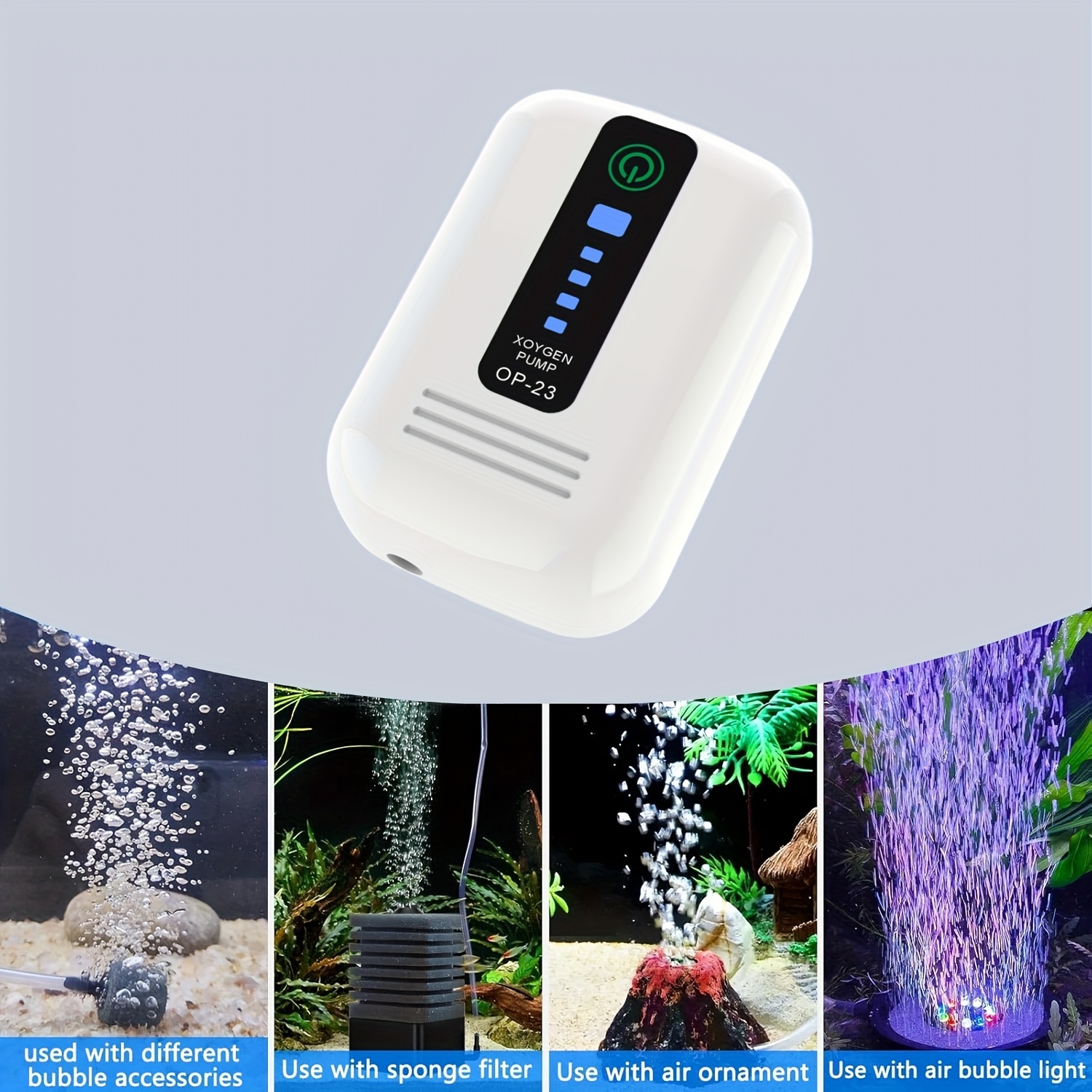 aquarium air pump sold on Temu Australia