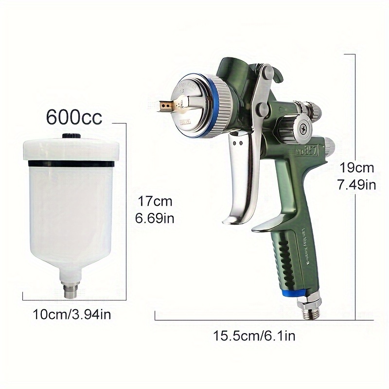 Car Paint Gun High Atomization Low Air Pressure - Temu