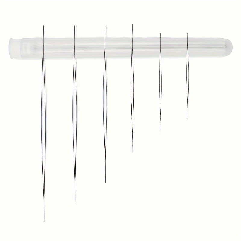 Iron Beading Needles Set Needle Tube Ultra fine Split Eye - Temu