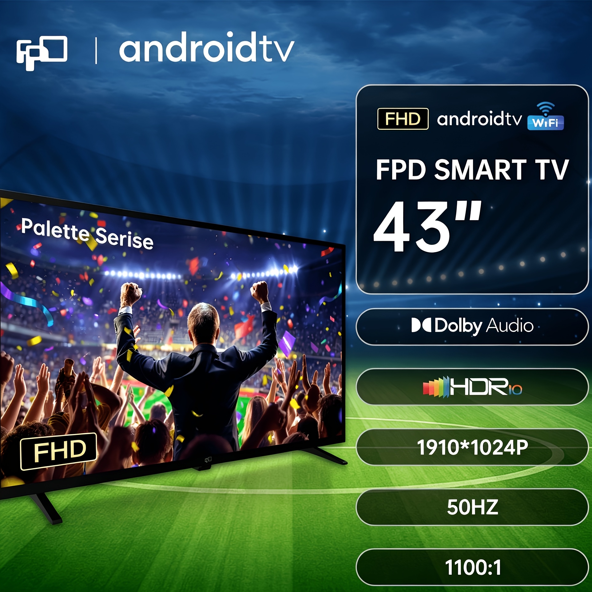 smart tvs sold on Temu United States