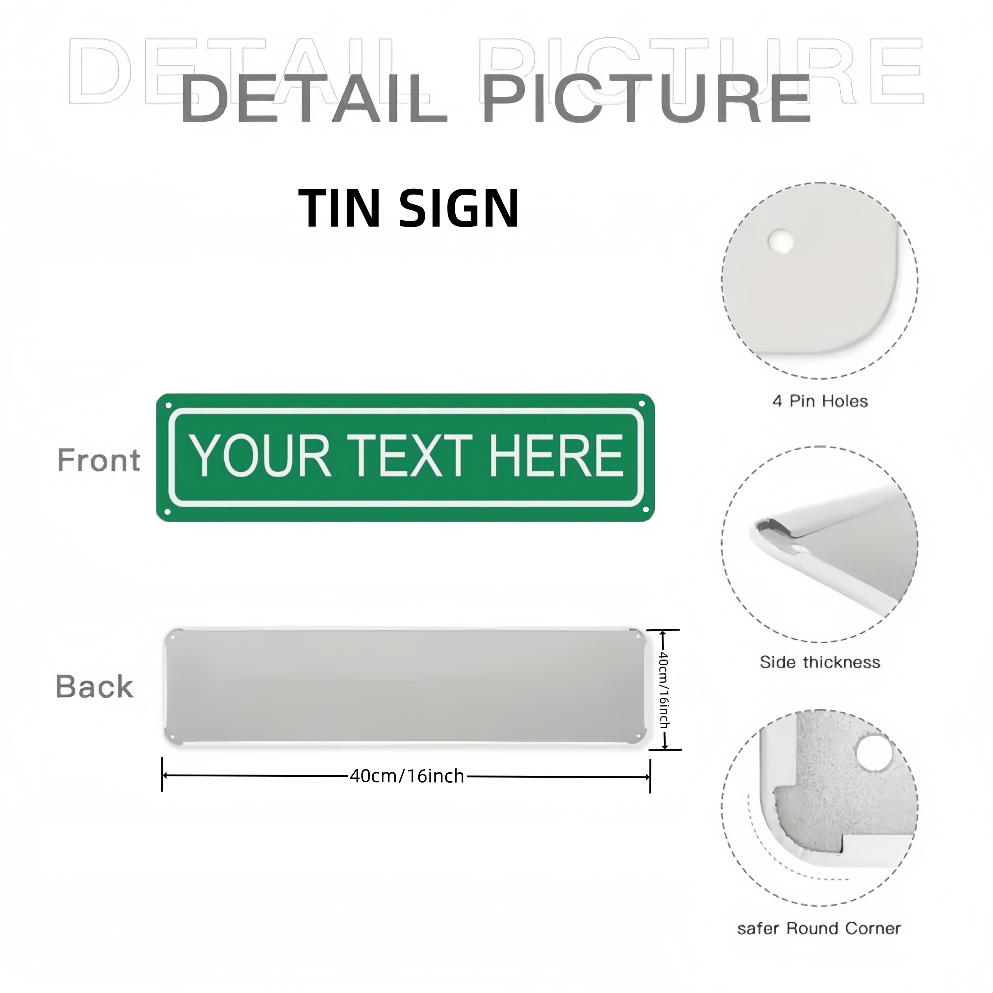 Personalized Street Sign Custom Road Metal Signs Customized - Temu Canada