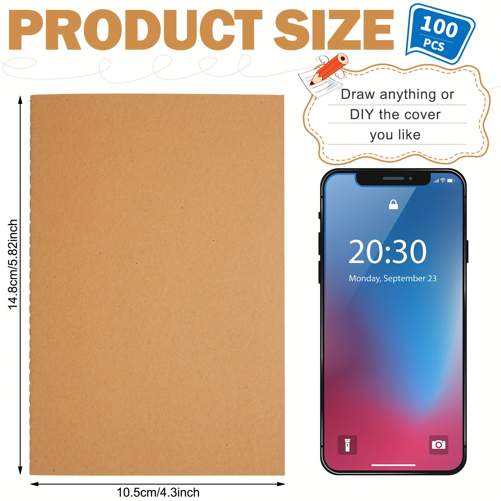 A6 Notebooks Softcover Journals 48 Lined Pages - Temu