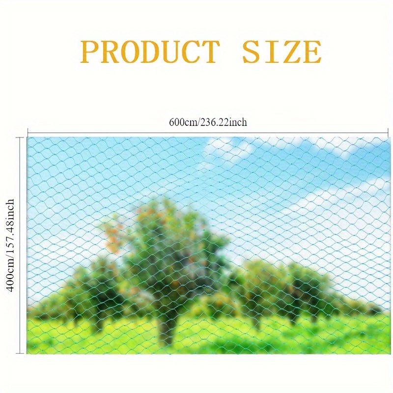 Garden Bird Netting Protecting Vegetables Plants Fruit Trees - Temu ...