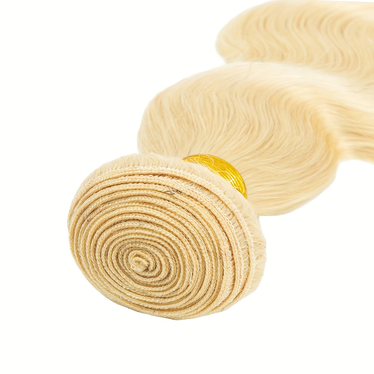 Blonde Body Wave Human Hair Bundle For Women - 613 Blonde Hair Weaves ...