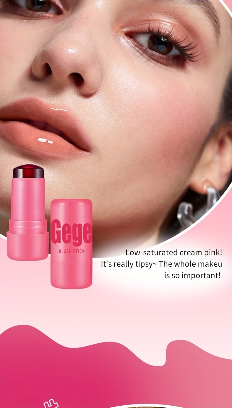 Waterproof Jelly Blush Stick Brightening Expansive Color - Temu