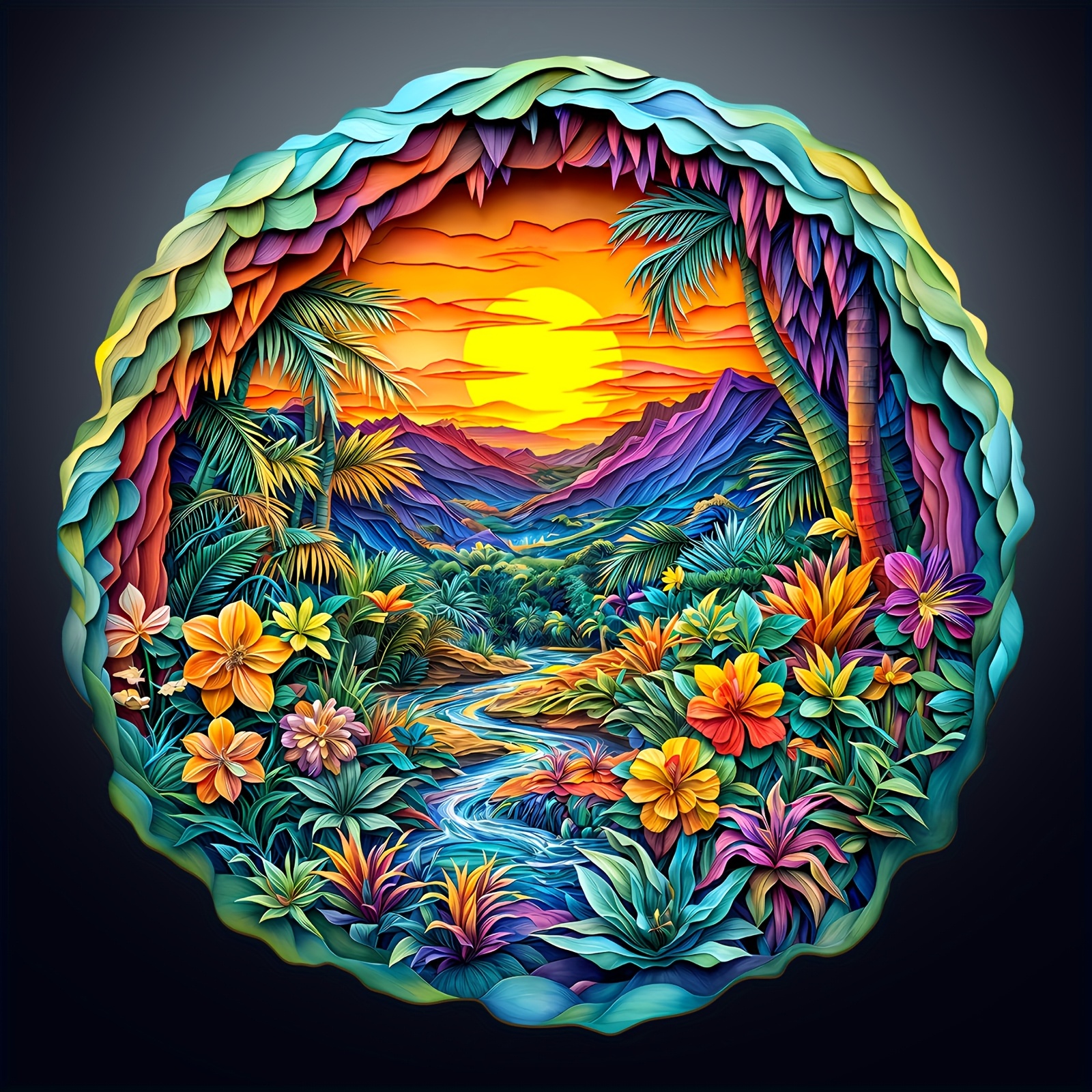 wooden puzzle sold on Temu United States