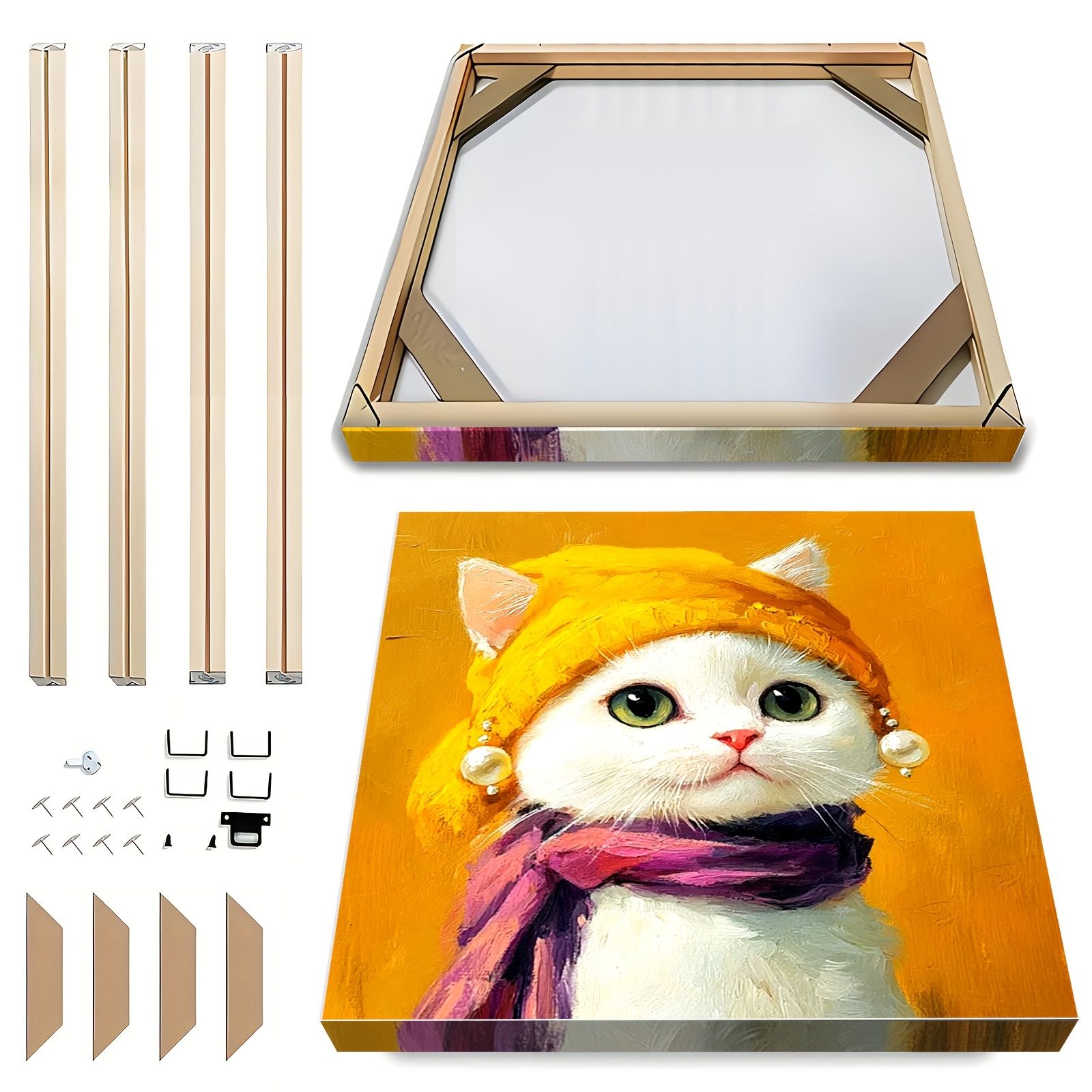 canvas frame kit sold on Temu United States