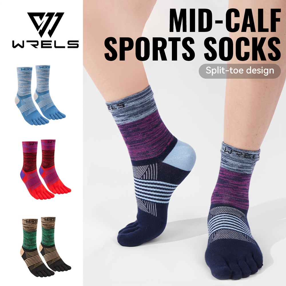 toe socks for running sold on Temu United States