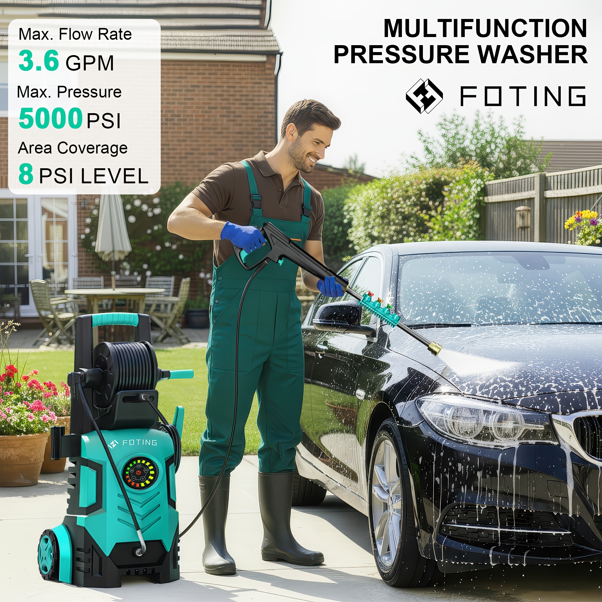 pressure washers sold on Temu United States