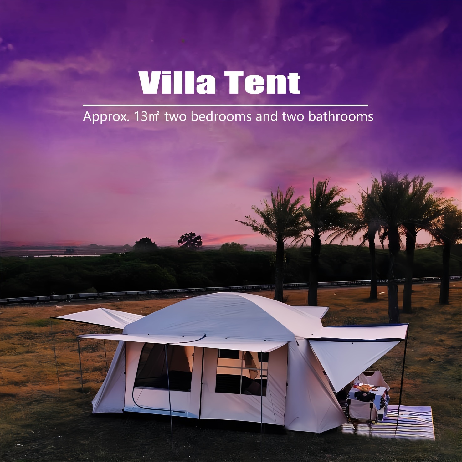 tents sold on Temu United States