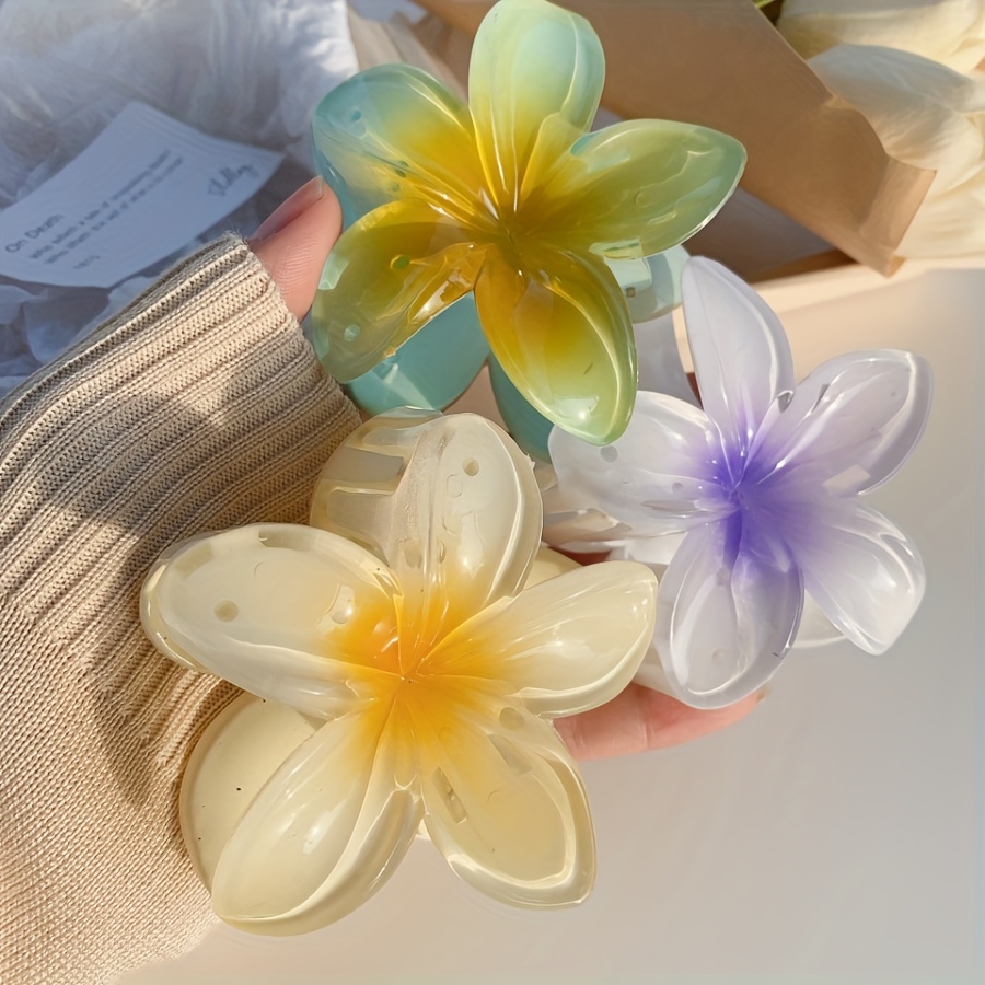 Fancy flower hair clips store