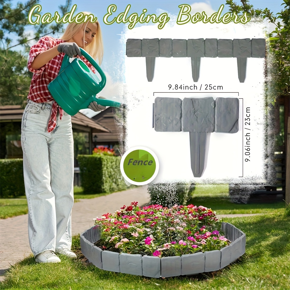 Decorative garden edging store