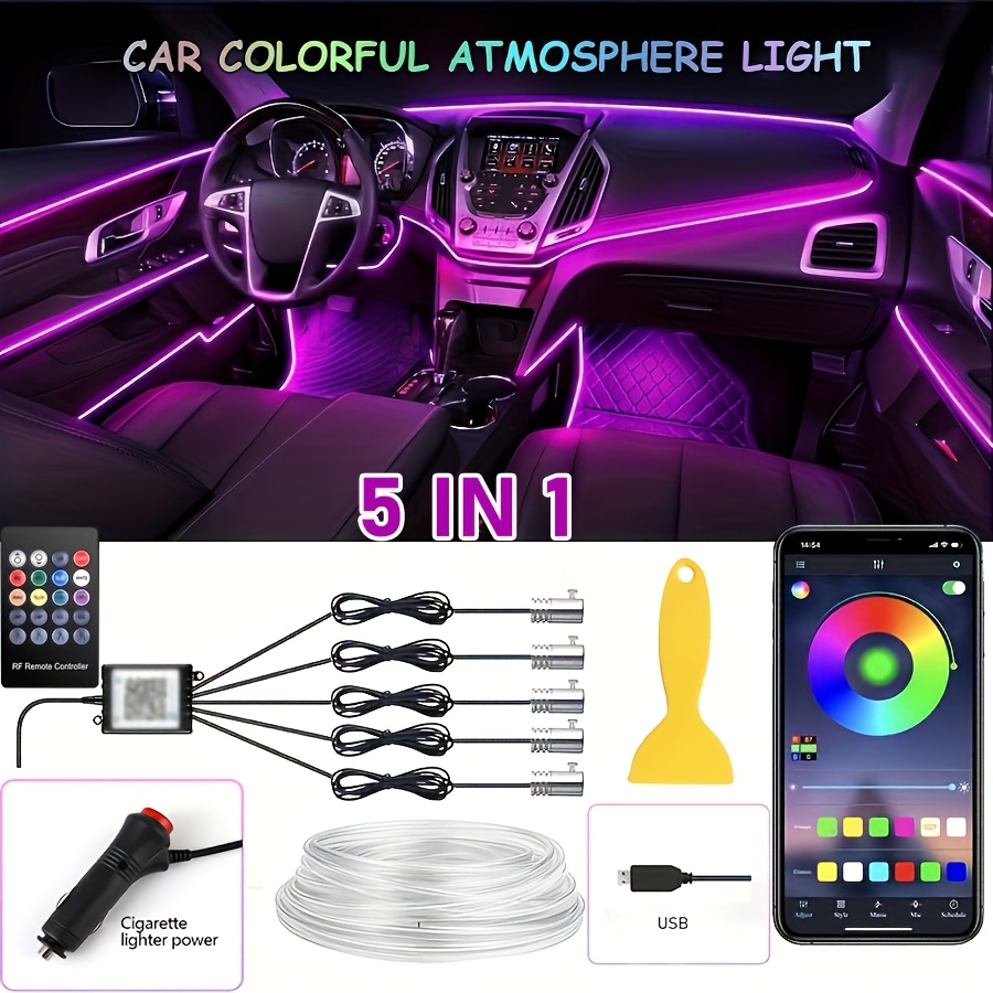 interior car lights sold on Temu United States