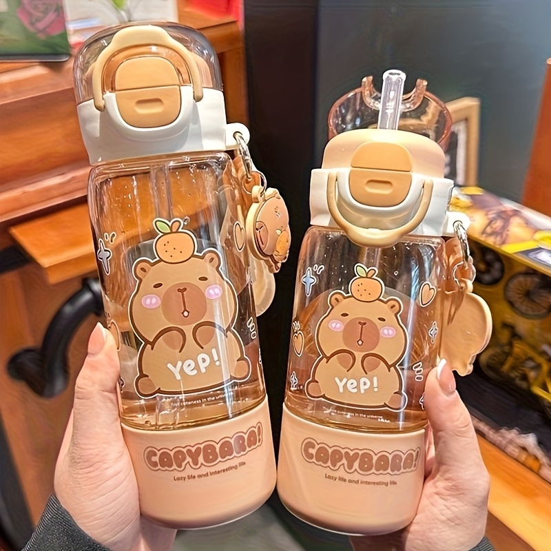 capybara water bottle sold on Temu United States