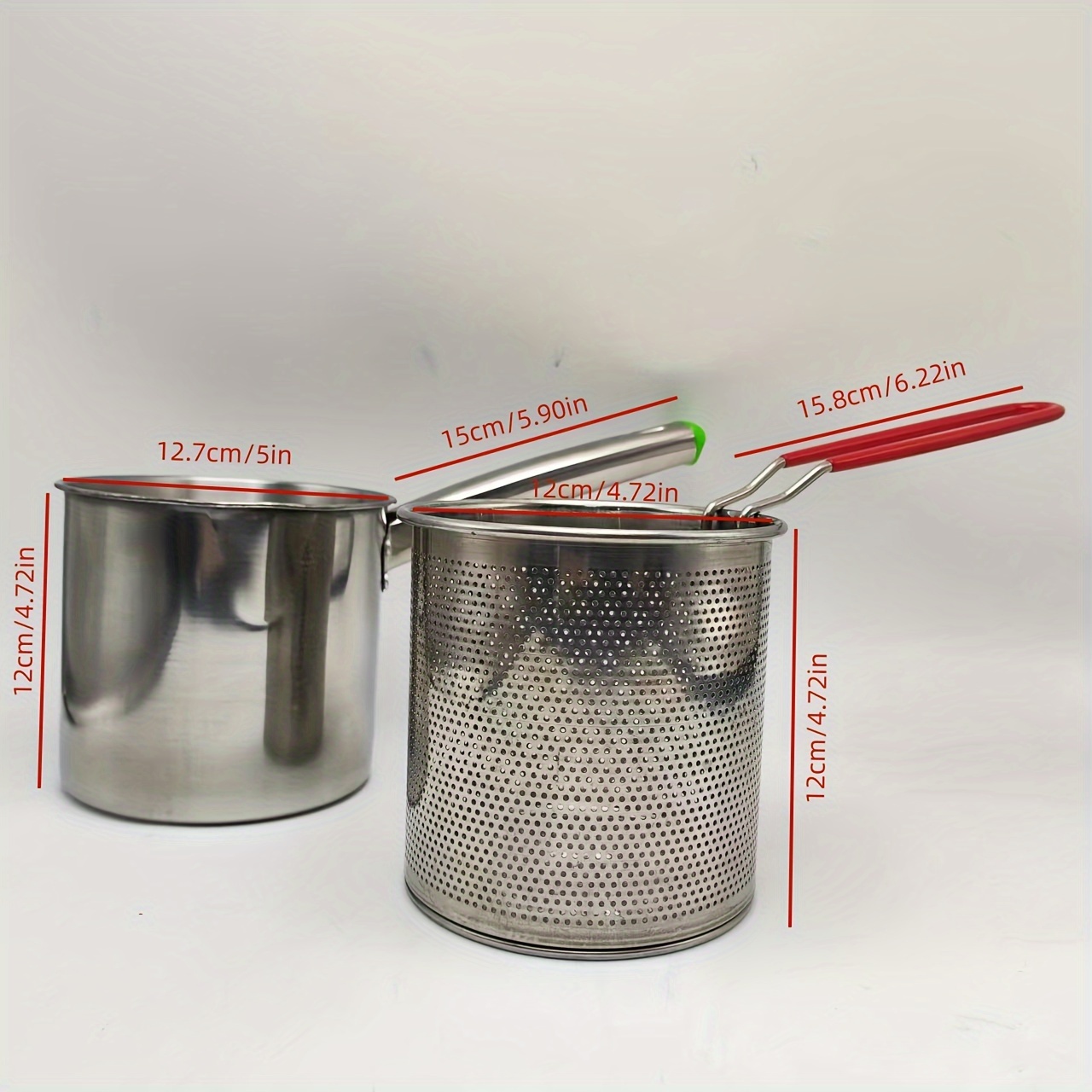 Versatile Stainless Steel Japanese Fryer Deep fry - Temu Australia