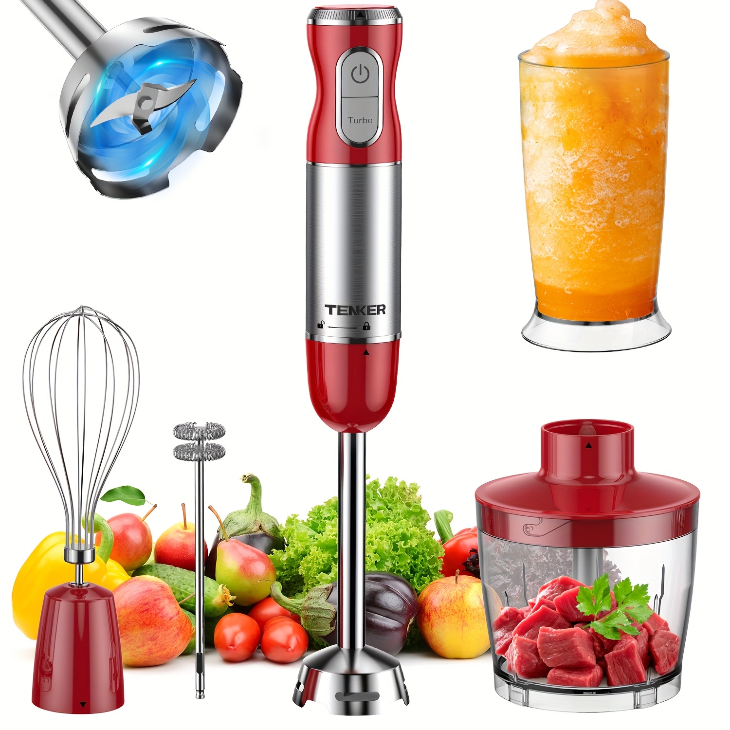 blenders and mixers sold on Temu United States
