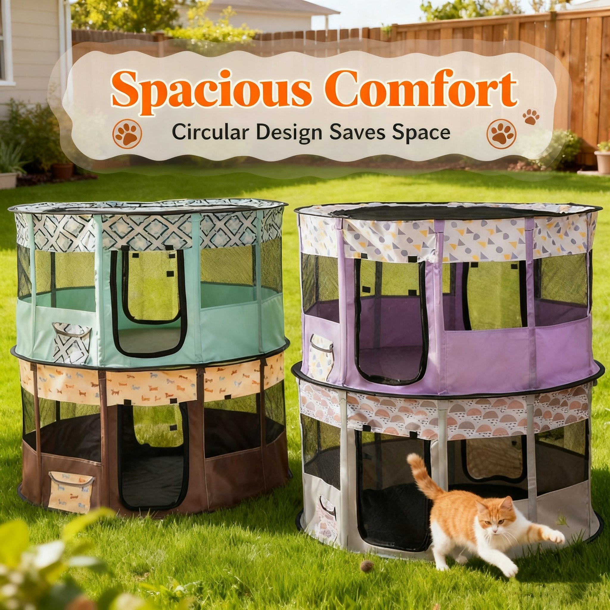 dog cages for outside sold on Temu Canada