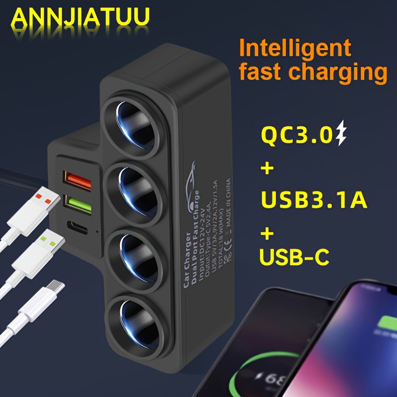 Multi car charger for mobile phones store