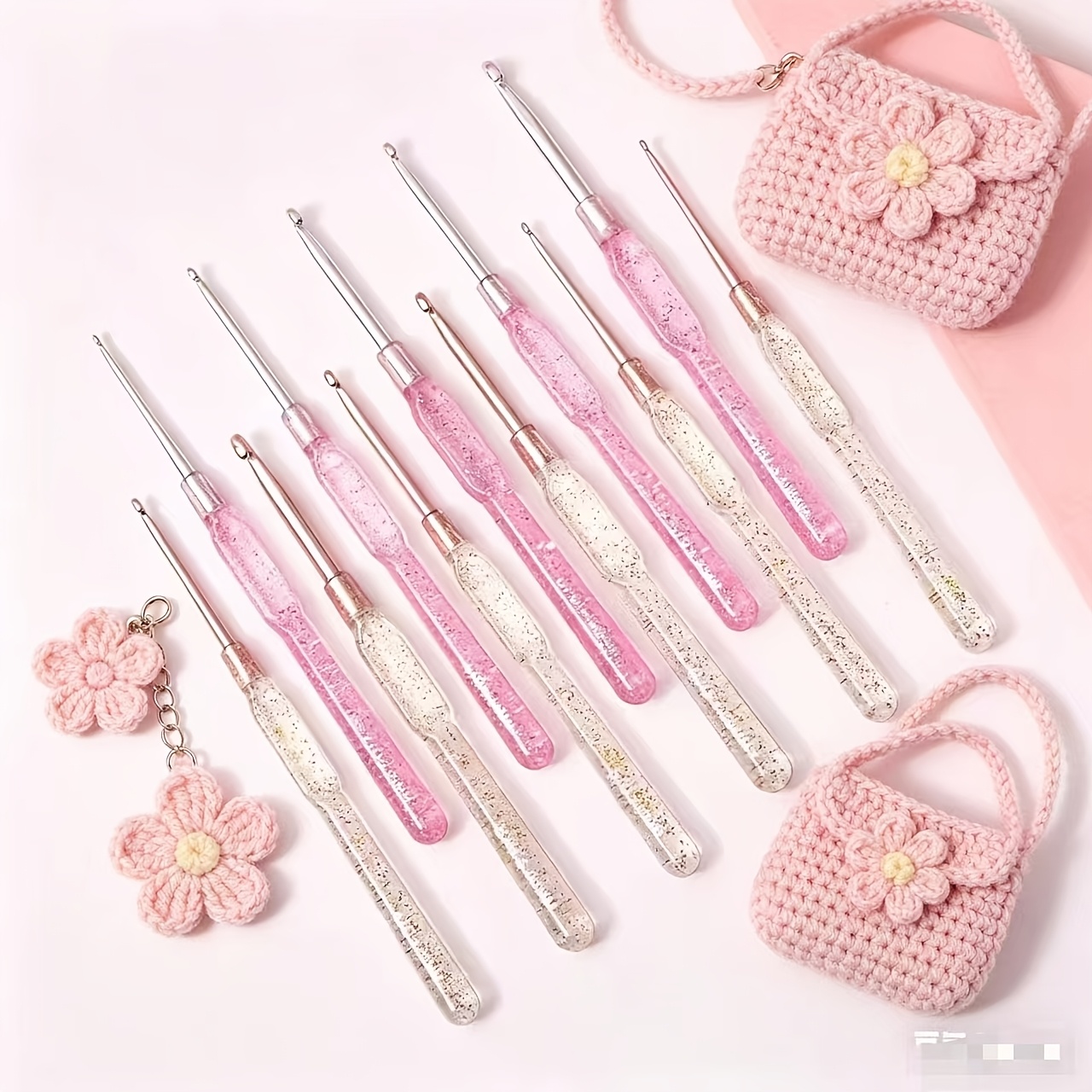 crochet supplies sold on Temu United States
