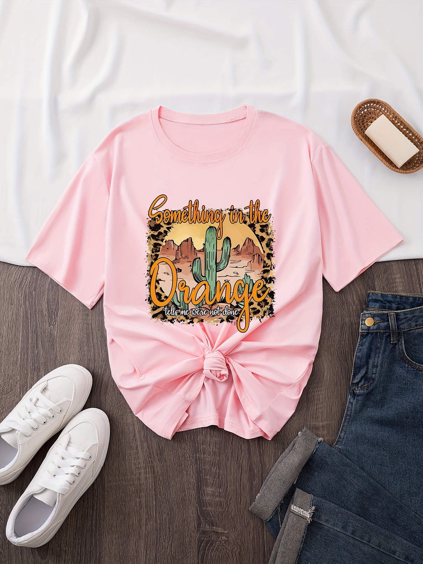 Letter Graphic Print T shirt Short Sleeve Crew Neck Casual - Temu Ireland