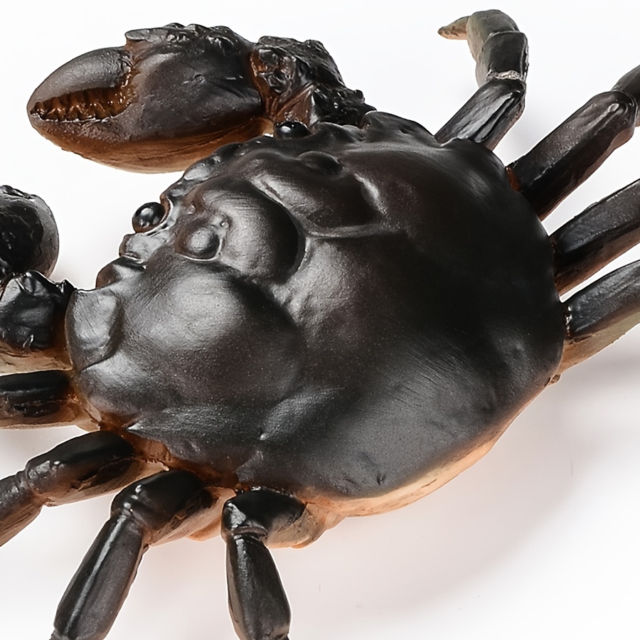 Coastal Style Halloween Resin Crab Outdoor Statue, Animal Theme Garden ...