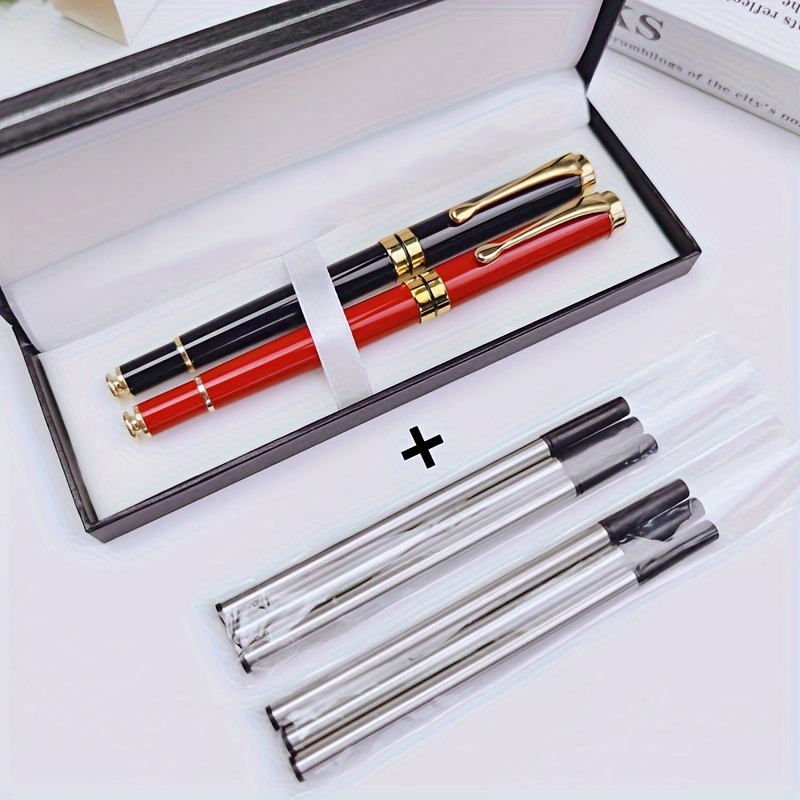 Eleganteng Set Ng Ballpoint Pens Na May Gintong Palamuti - 1/4/7/9pcs ...