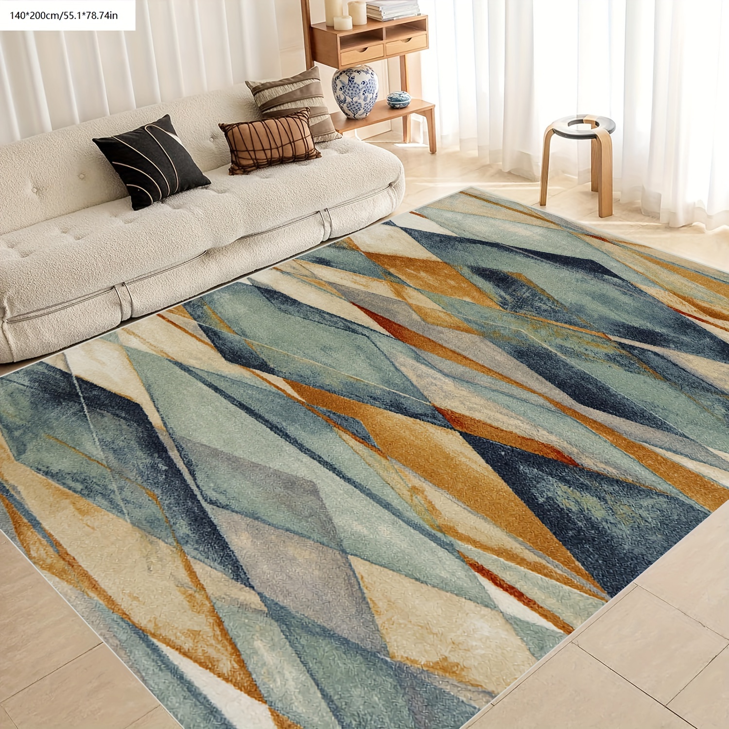 Modern Simple Geometry Elegant Light Green Yellow Black - Temu Australia