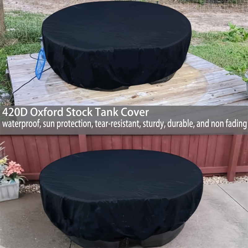 Waterproof Oval Stock Tank Cover: All-weather Protection For Outdoor ...