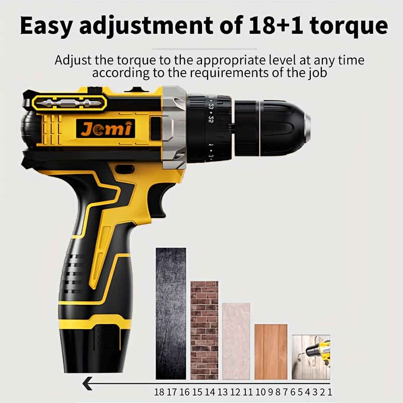 cordless electric drill set home tool kit portable Temu United Kingdom
