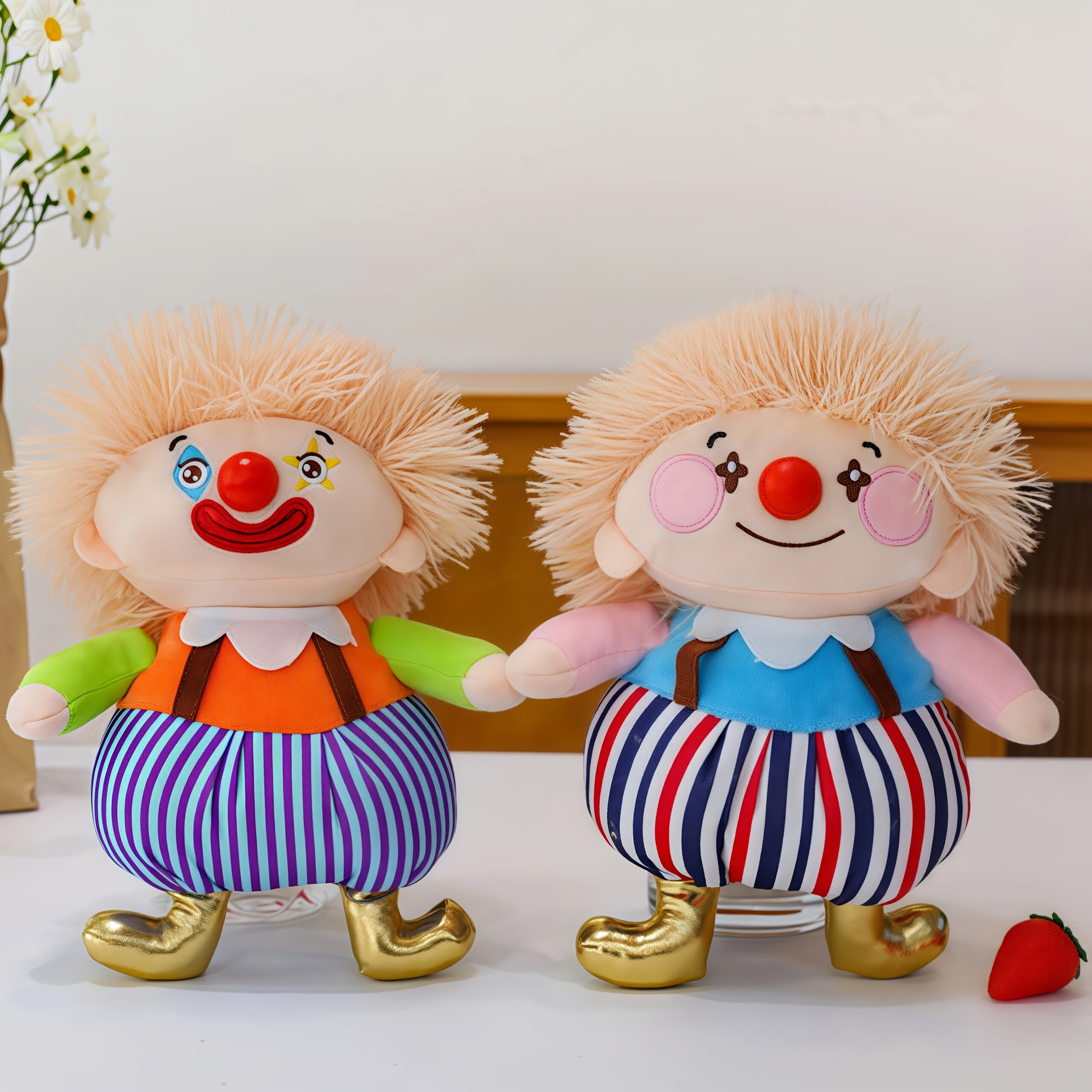 clown plush sold on Temu United States