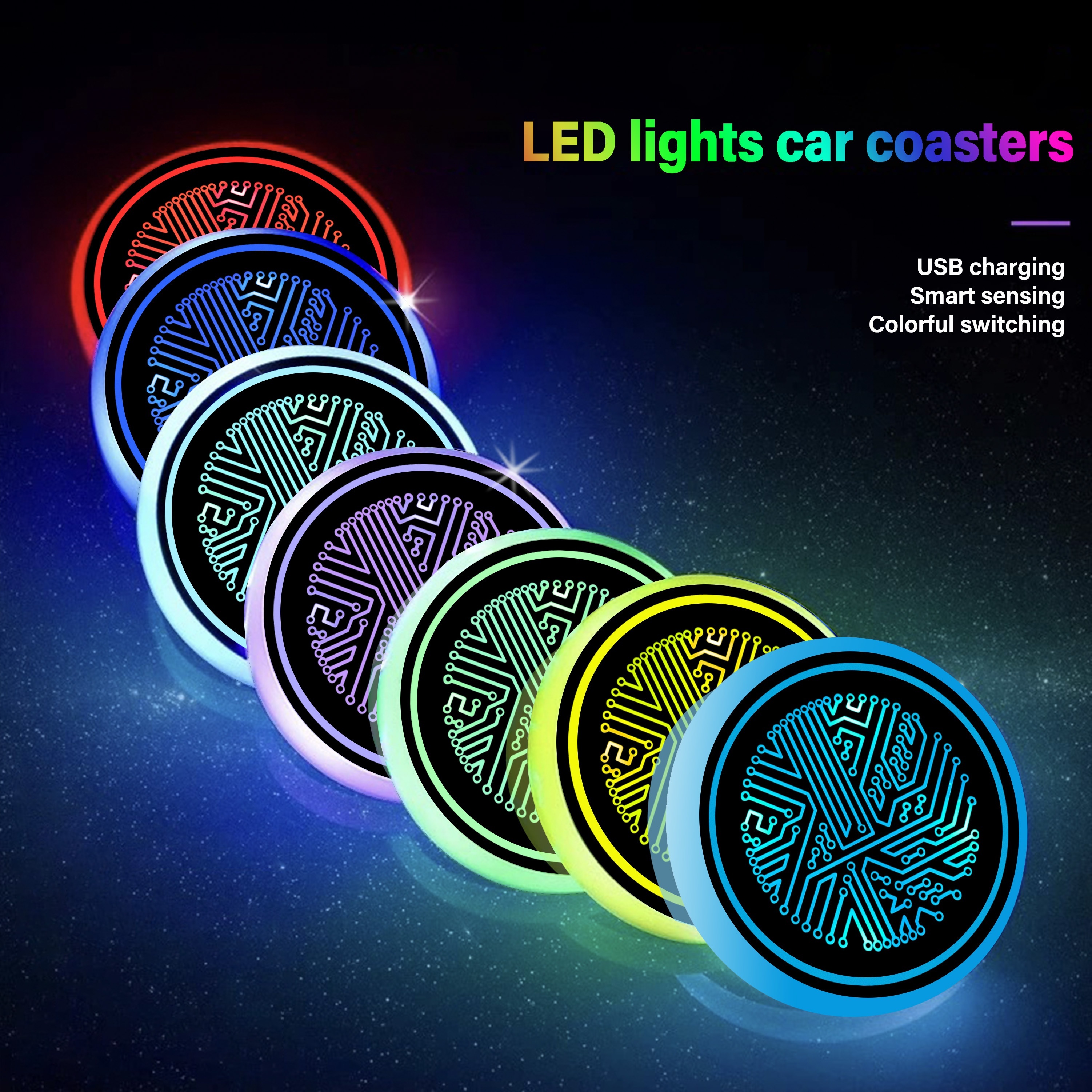 led car cup holder lights - Ghana