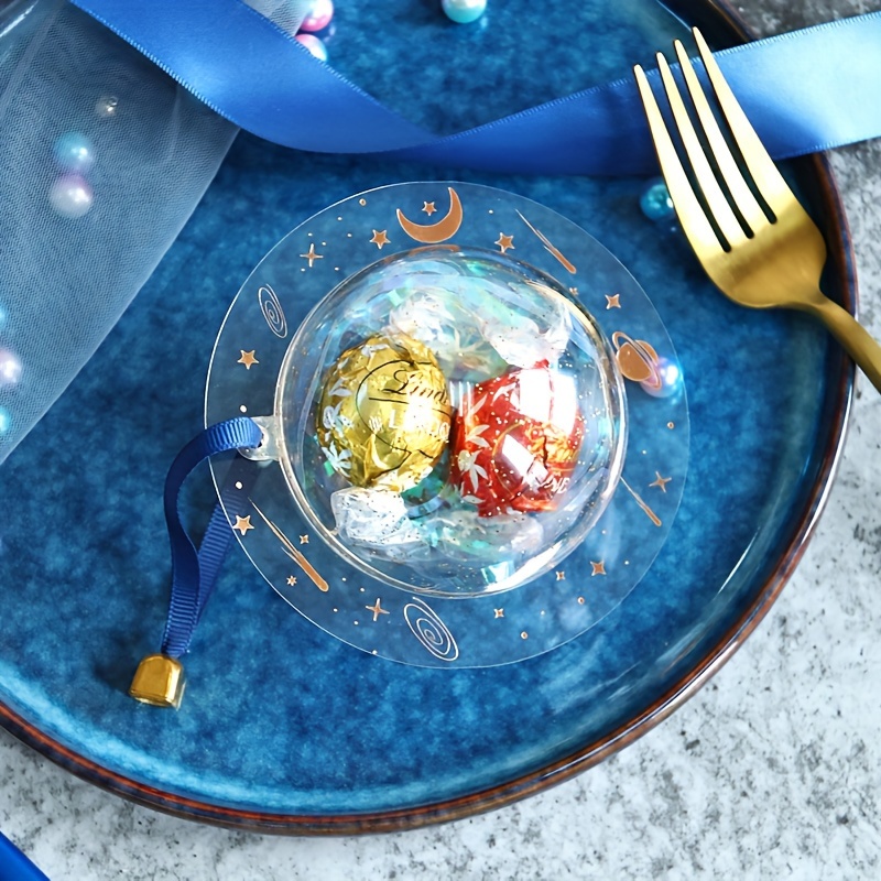 투명한 별 모양 사탕 상자 1개 플라스틱 파티 용기 결혼식 신부 샤워 생일 학사 파티 초콜릿을 위한 다용 Temu