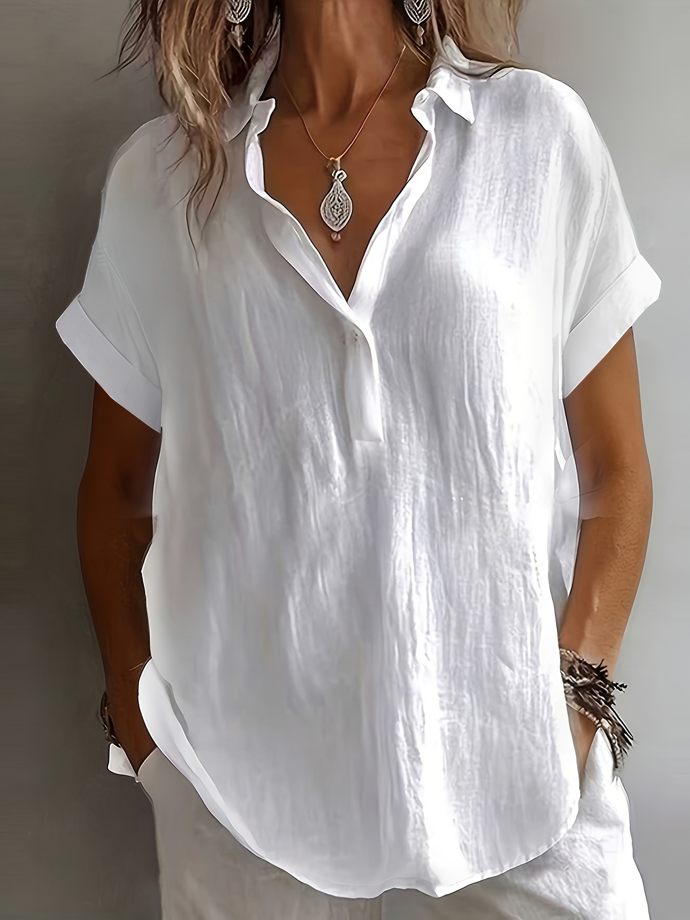 plus size women shirts sold on Temu United States