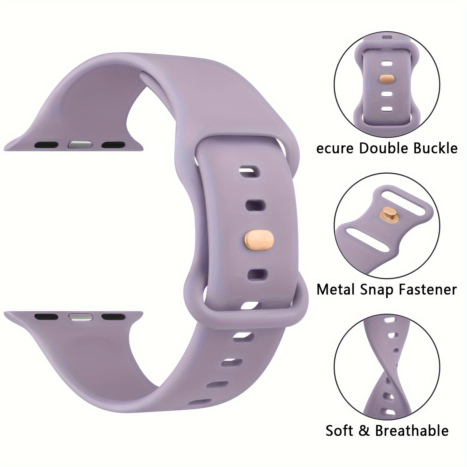 Soft Silicone Bands Compatible Iwatch Band Women/men - Temu New Zealand