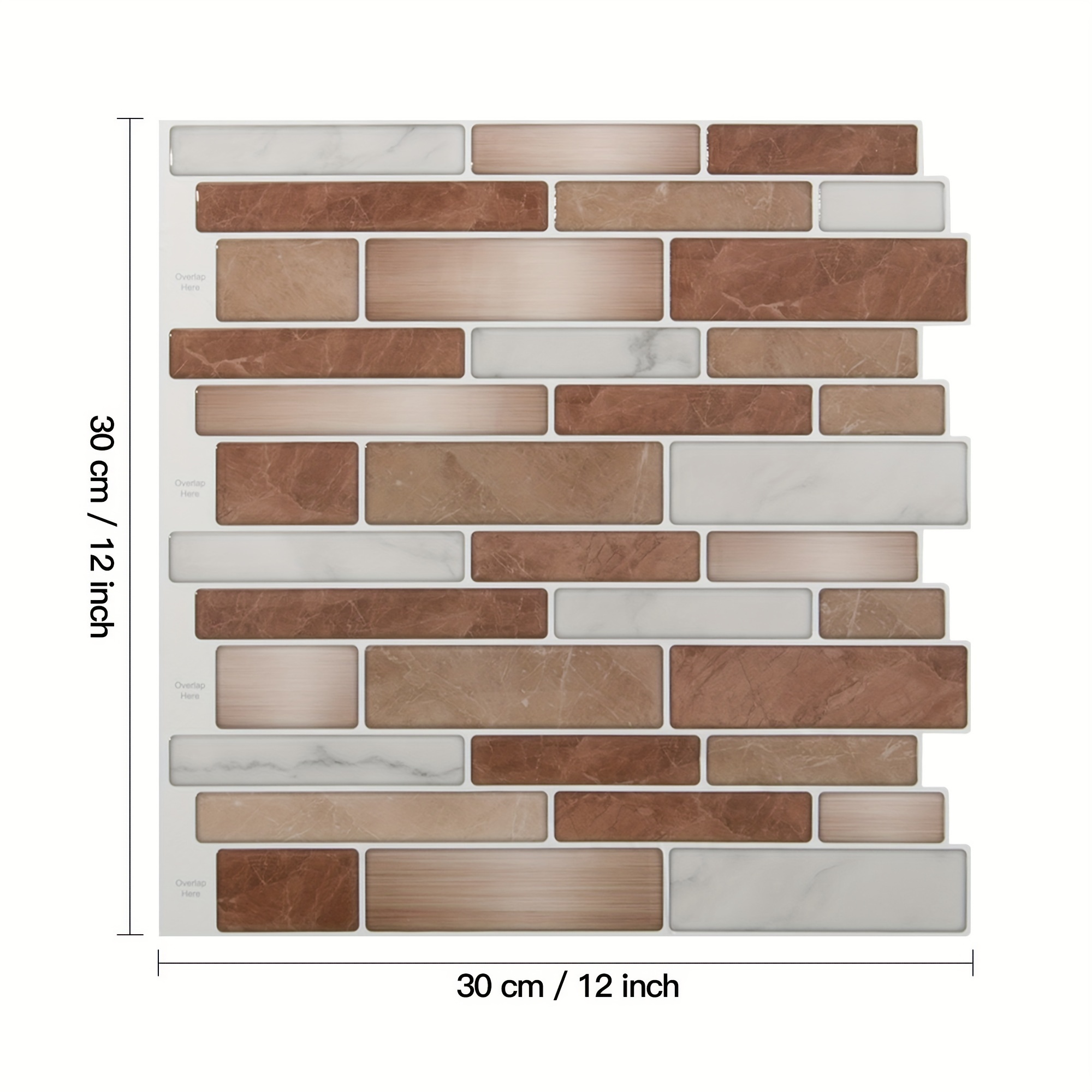 premium peel stick wall panels marble design 3d - Temu