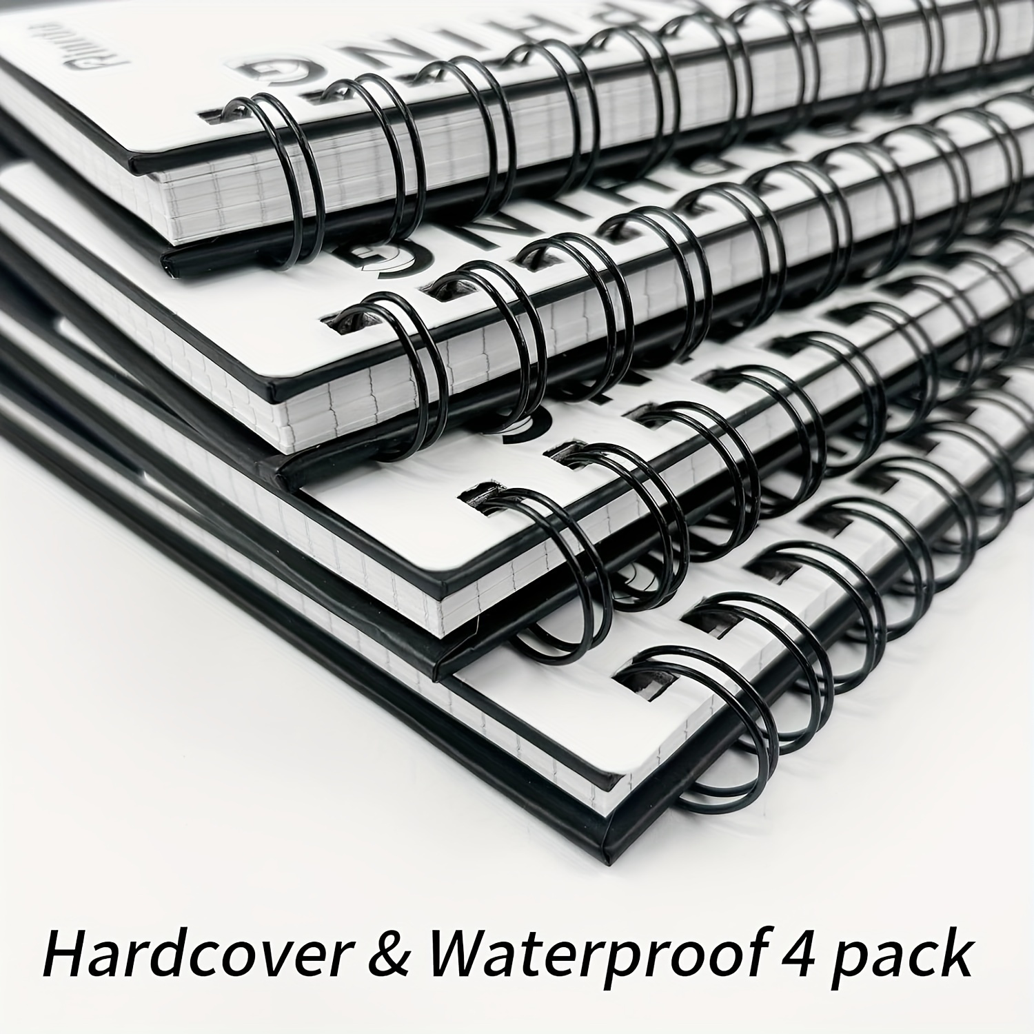 Spiral Notebook Grid Notebook /120 Pages 100 Gsm Thick - Temu