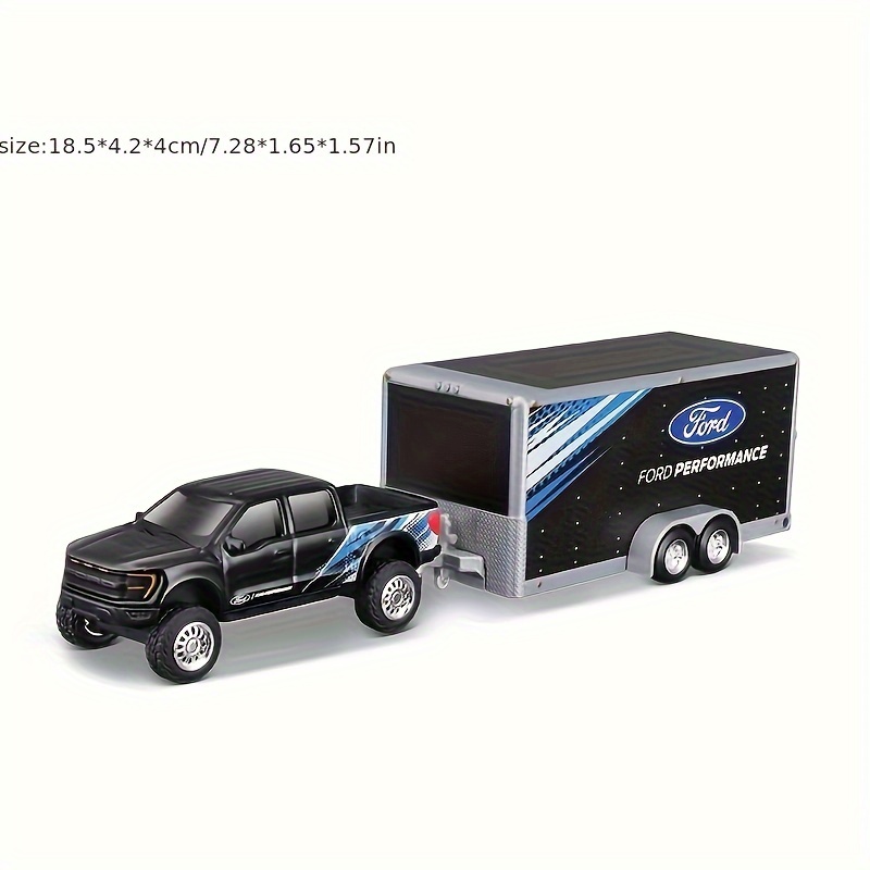 Ford Transport Trailer Track Model Collection - Temu Canada