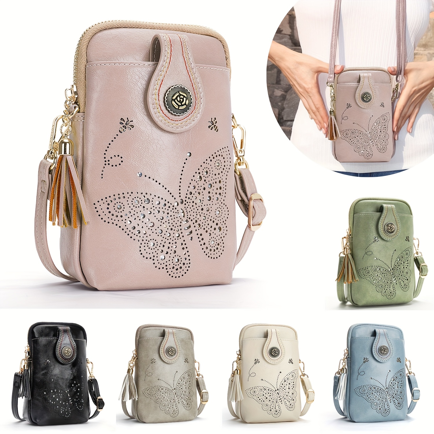 small purses women sold on Temu United States